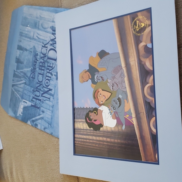 Disney | Art | Disneys Hunchback Lithograph 997 | Poshmark